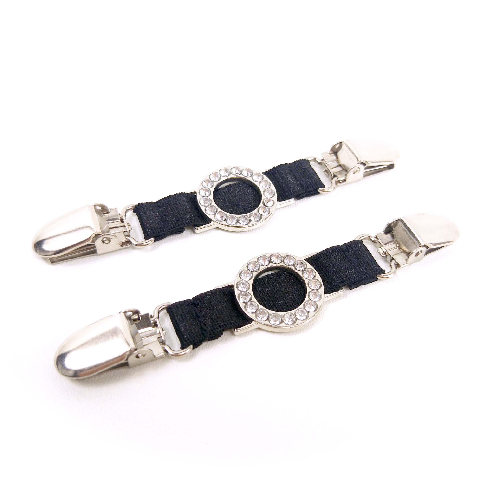 Dress Clips – Elastic Rhinestone Style For Sweater Clips, and Shawl ...